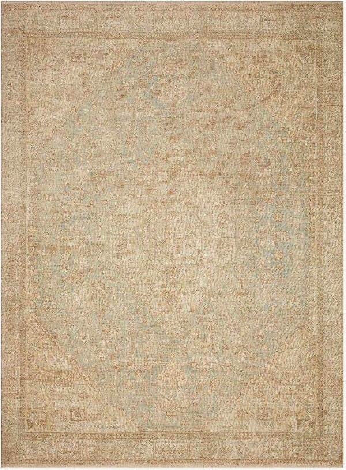 Priya Ocean/Ivory 9'3" x 13' Rug by Loloi Rugs | 1StopBedrooms