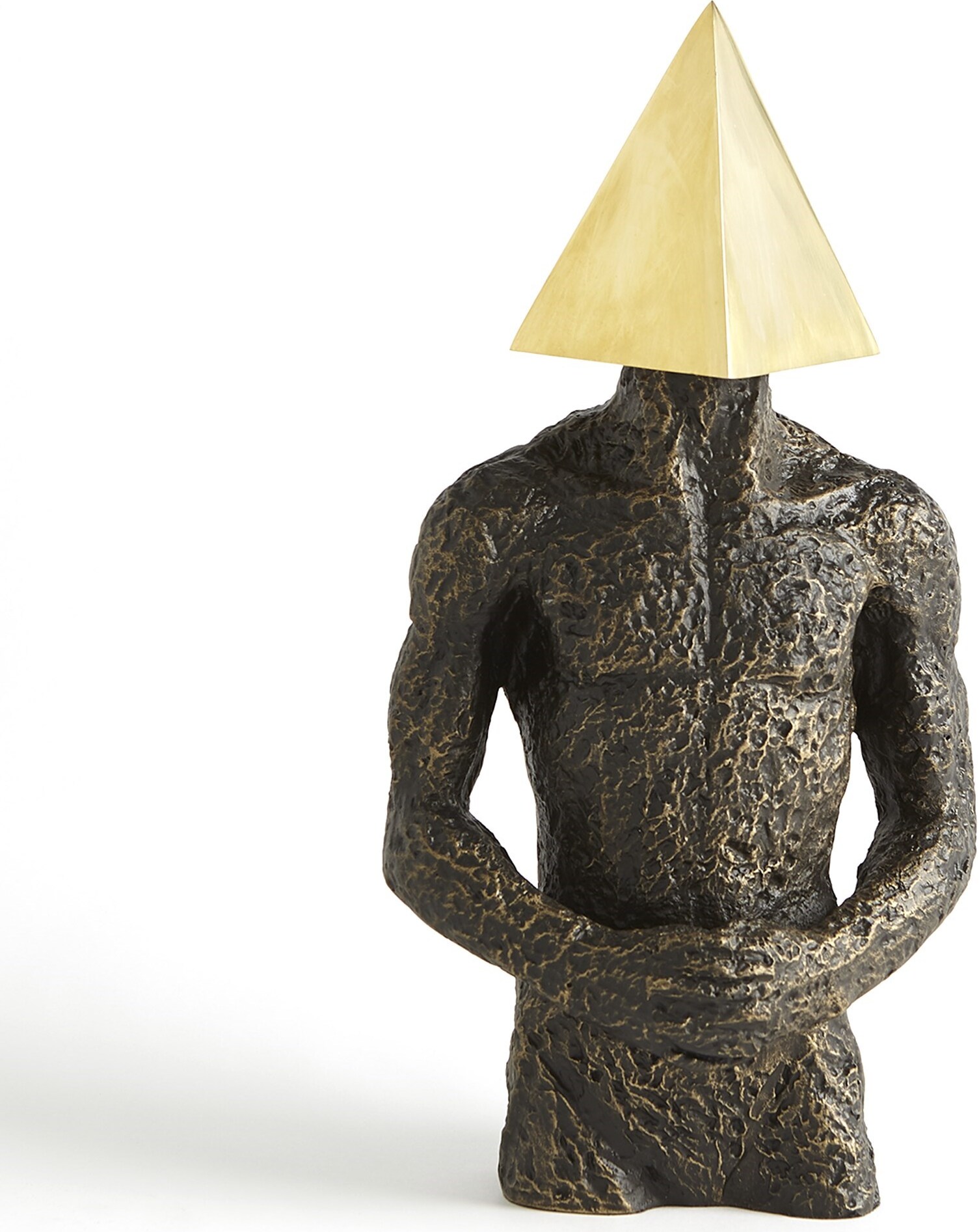 Pyramid Hero In Bronze by Global Views | 1StopBedrooms