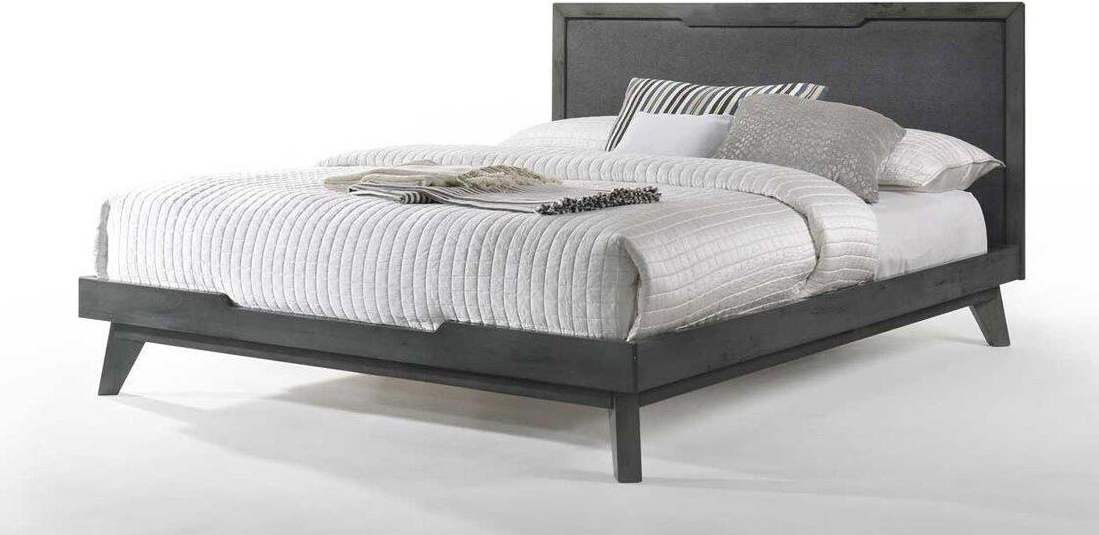 Queen Nova Domus Soria Modern Grey Wash Bed by VIG Furniture ...