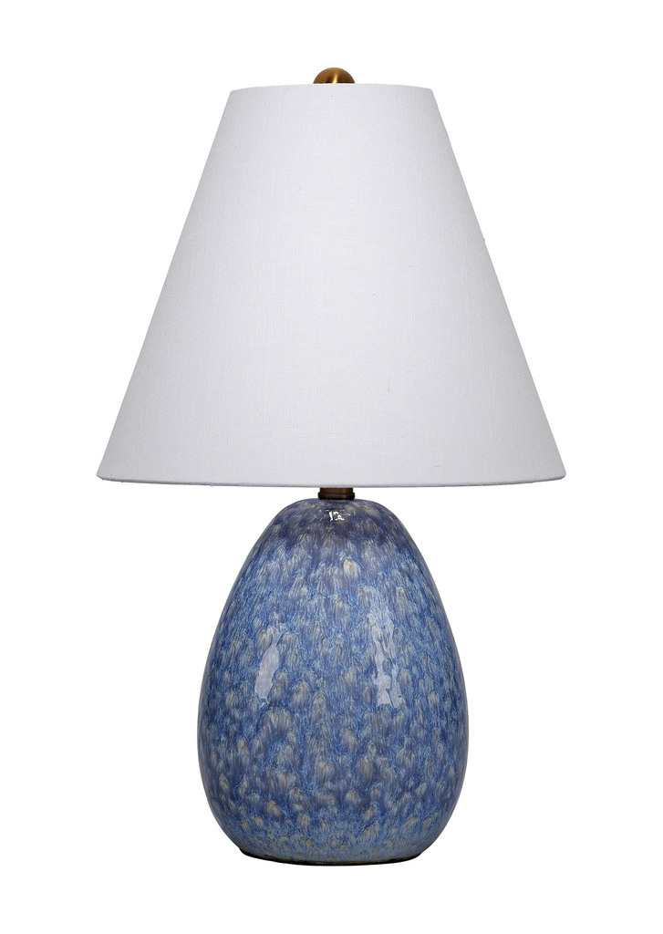 Raindrop Ceramic Table Lamp In Blue by Jamie Young Company | 1StopBedrooms