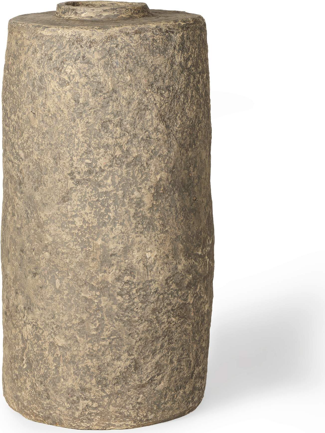 Rama Paper Mache Small Floor Vase In Gray by Mercana | 1StopBedrooms