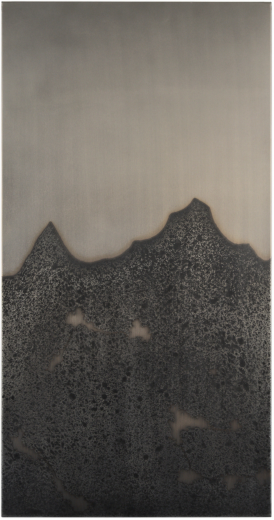 Raum Painted Monochrome with Acid Wash Metal Wall Art by Mercana ...