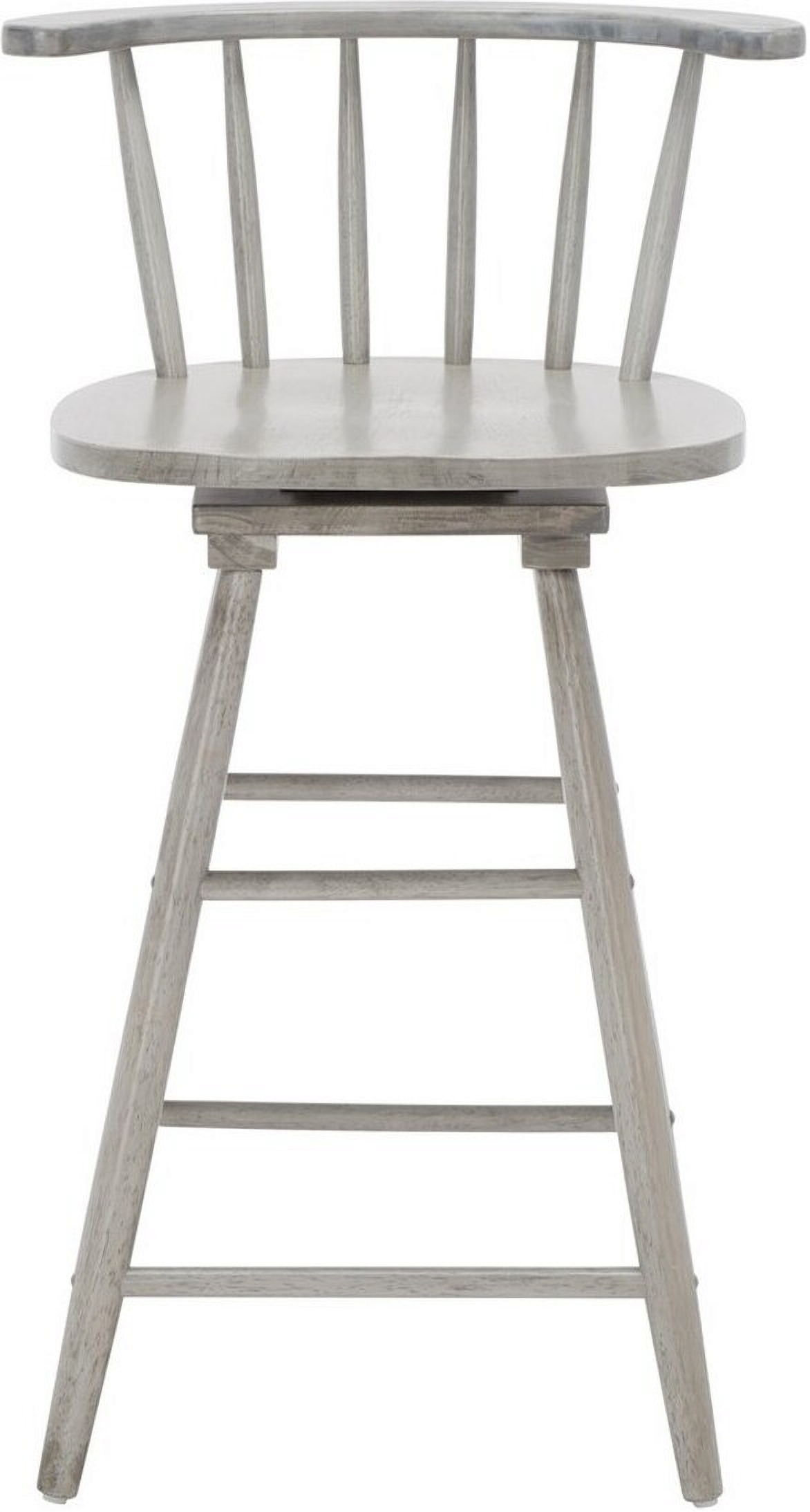 Ray Swivel Counter Stool in Grey by Safavieh | 1StopBedrooms