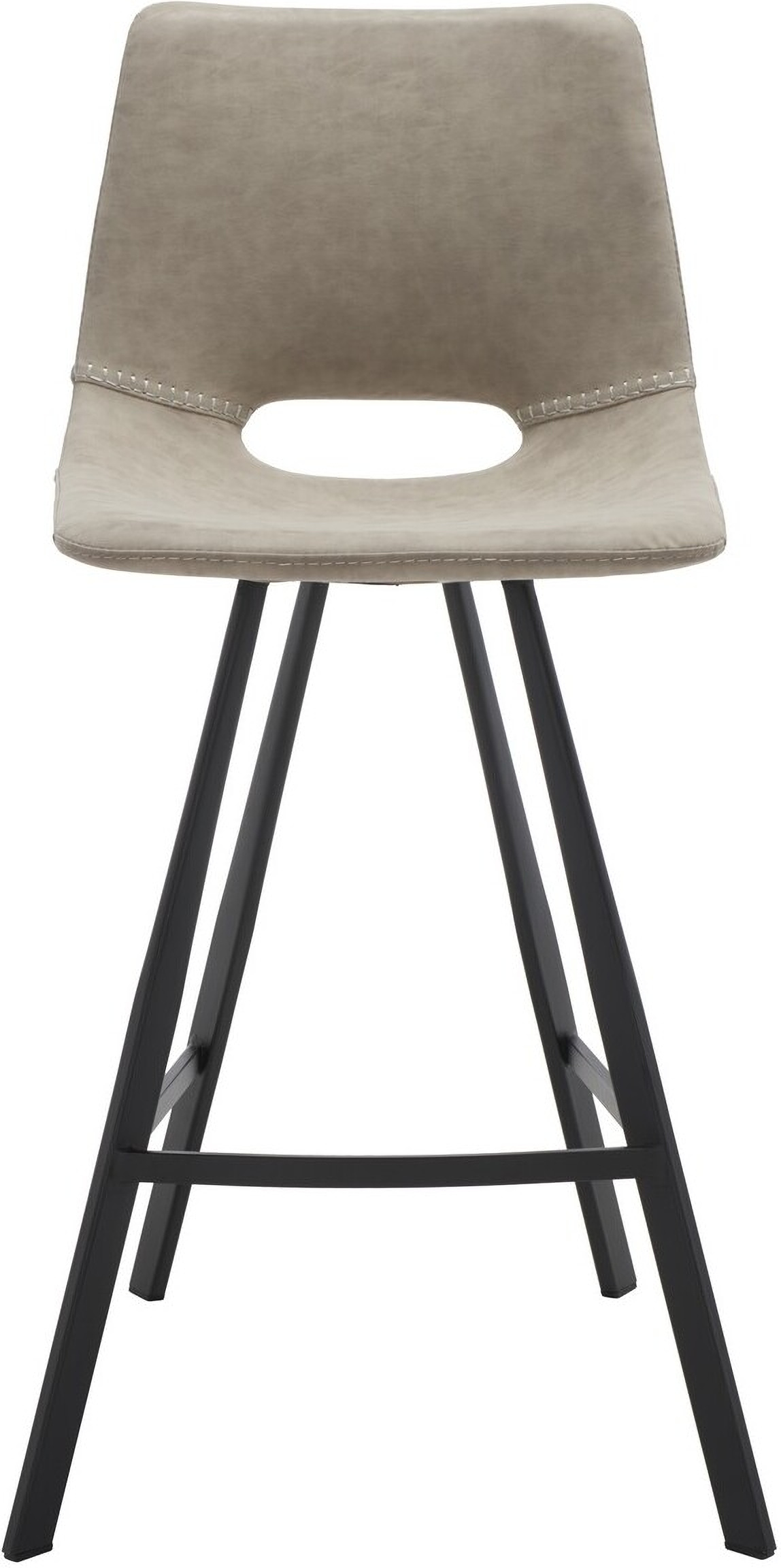 Raylee Counter Stool in Grey by Safavieh | 1StopBedrooms