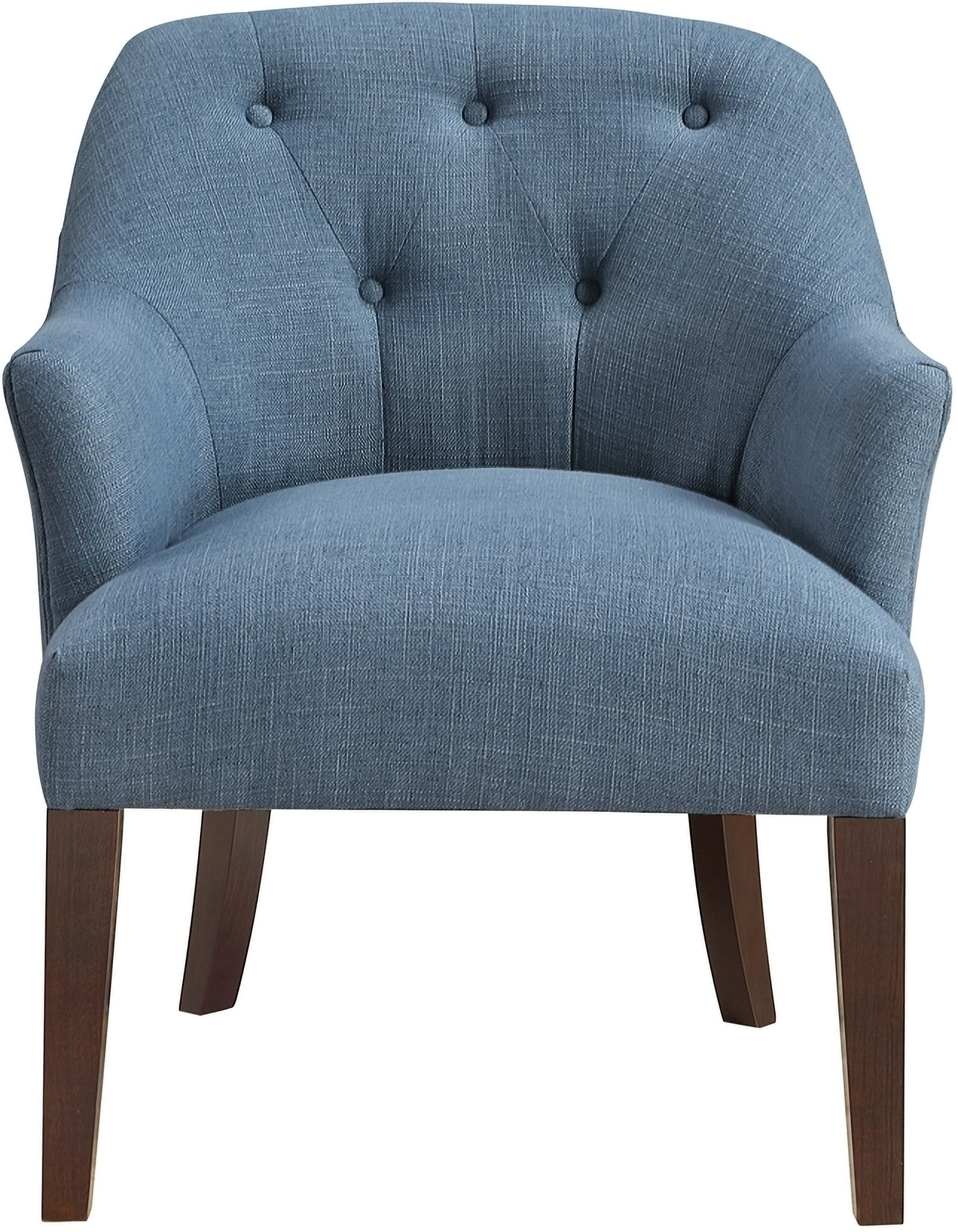 Rebecca Accent Chair In Blue by Homelegance | 1StopBedrooms