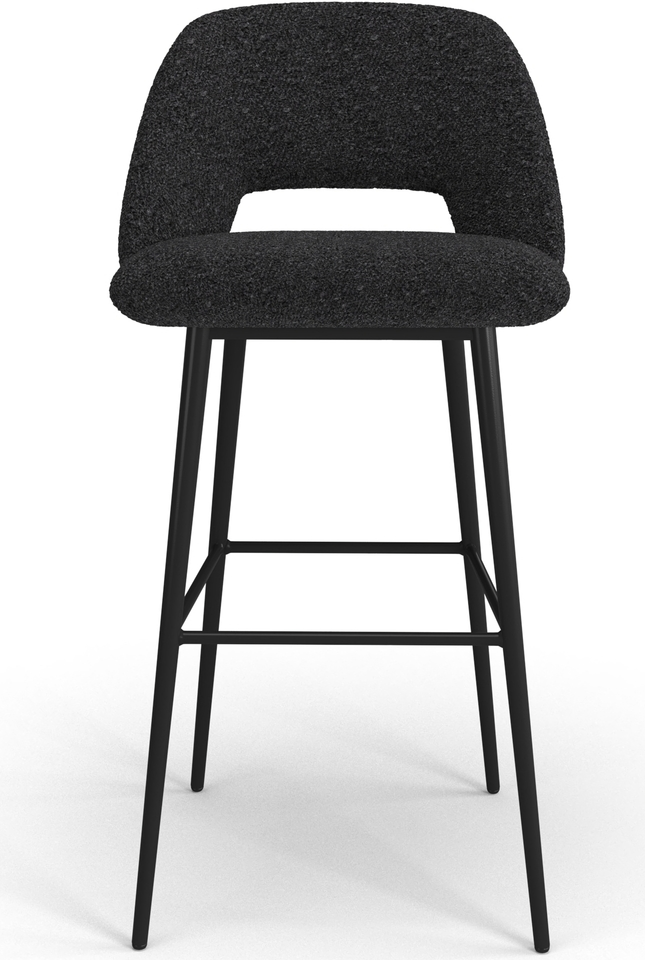 Reed Bar Height Stools Set of 2 In Black by Aeon | 1StopBedrooms
