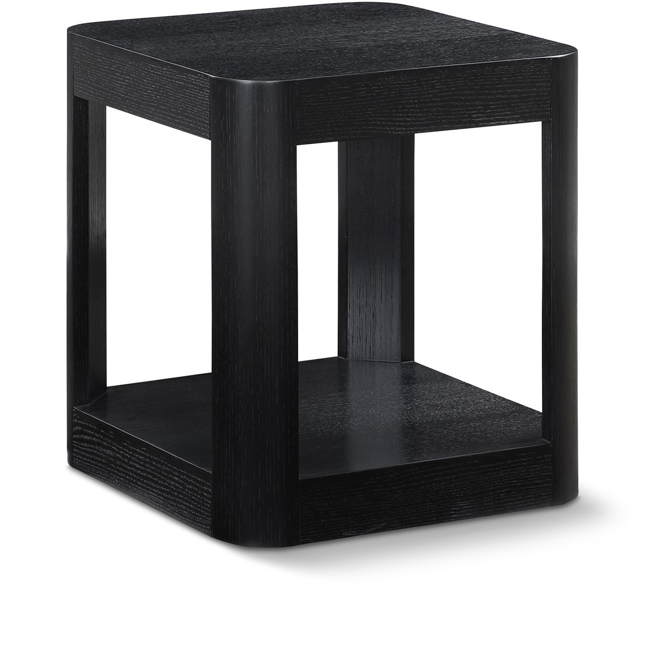 Reeves End Table In Black by Meridian | 1StopBedrooms