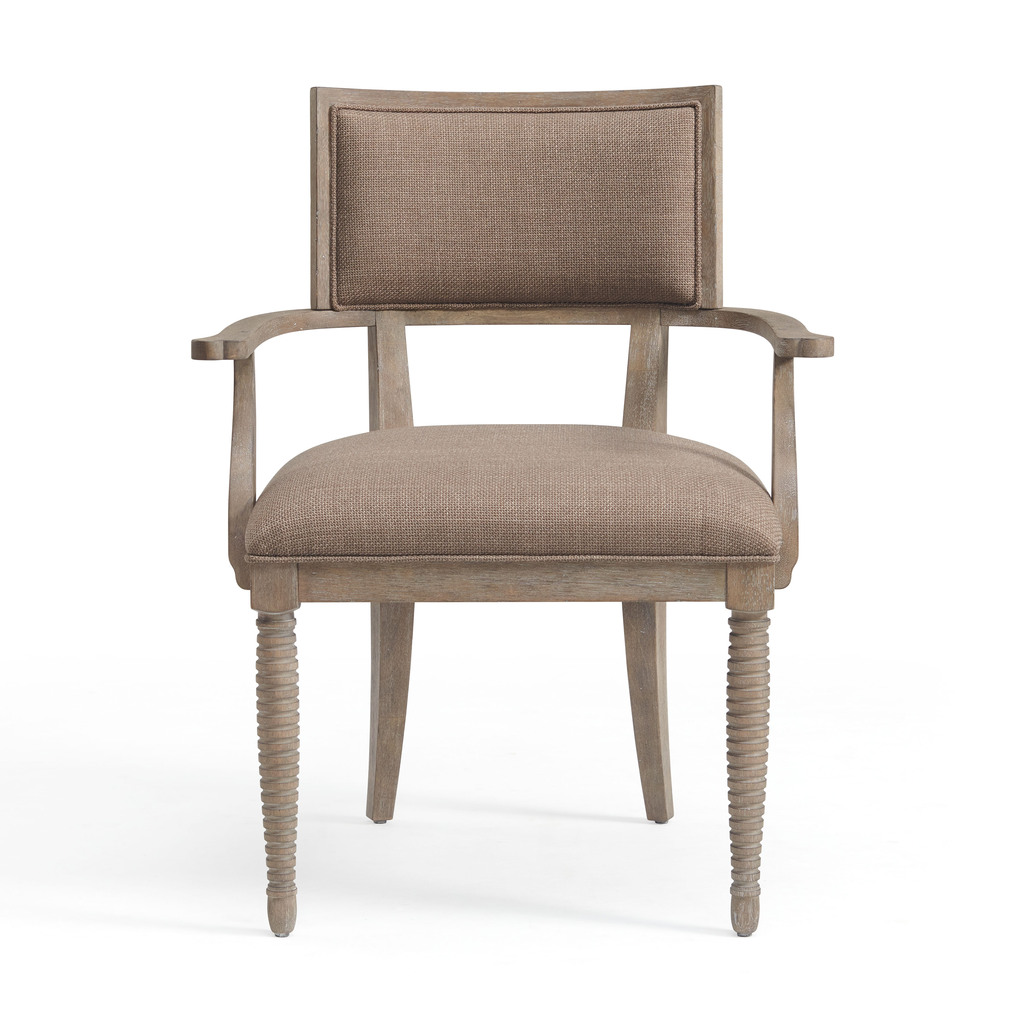 Reforma Upholstered Arm Chair In Tapenade and Wheat by A.R.T ...