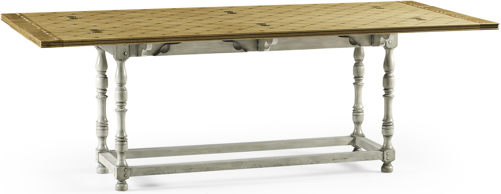 Reimagined Dielectric Hunt Table In Natural Oak by Jonathan Charles ...