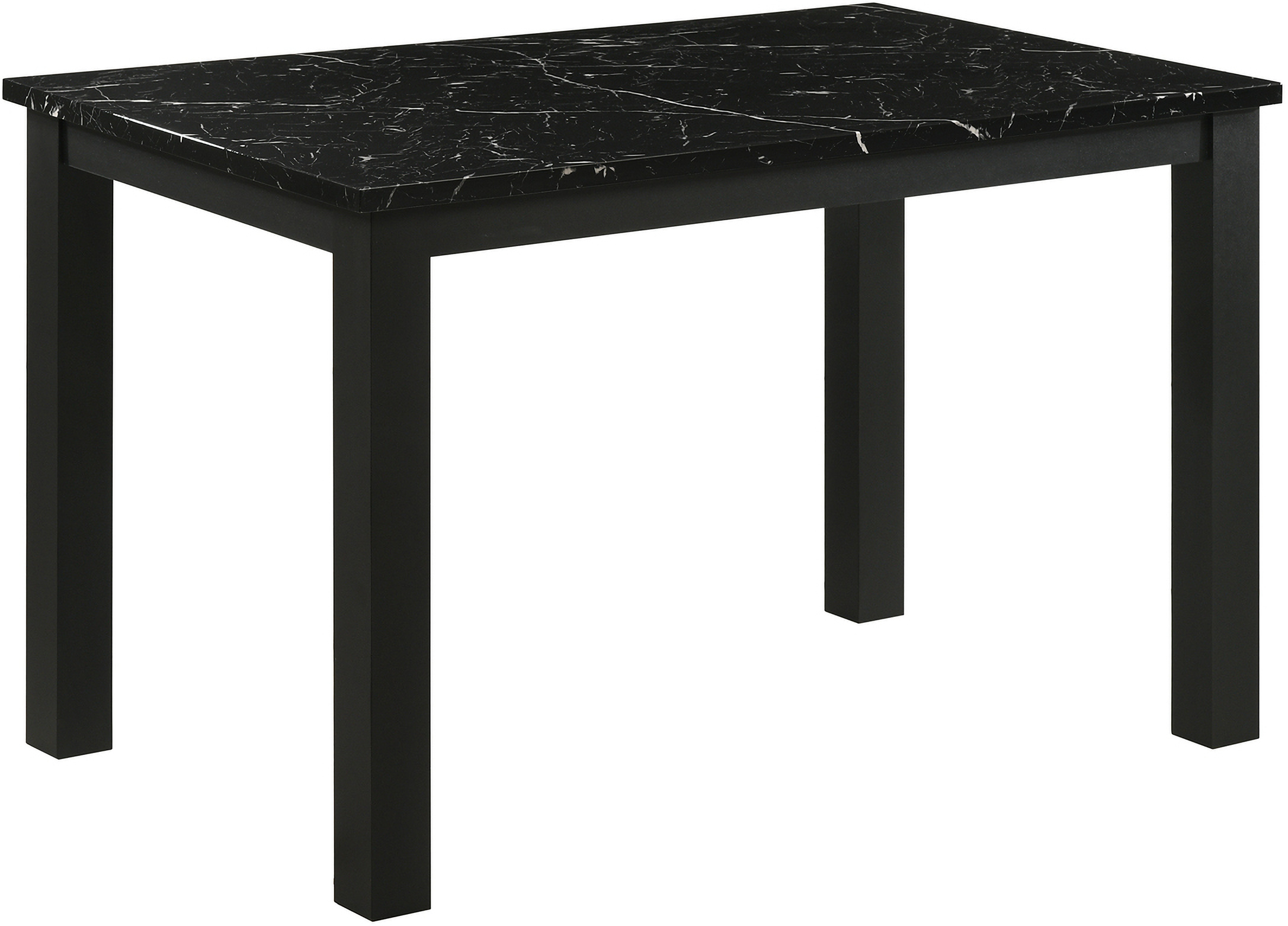 Resia Dining Table In Black by Crown Mark | 1StopBedrooms
