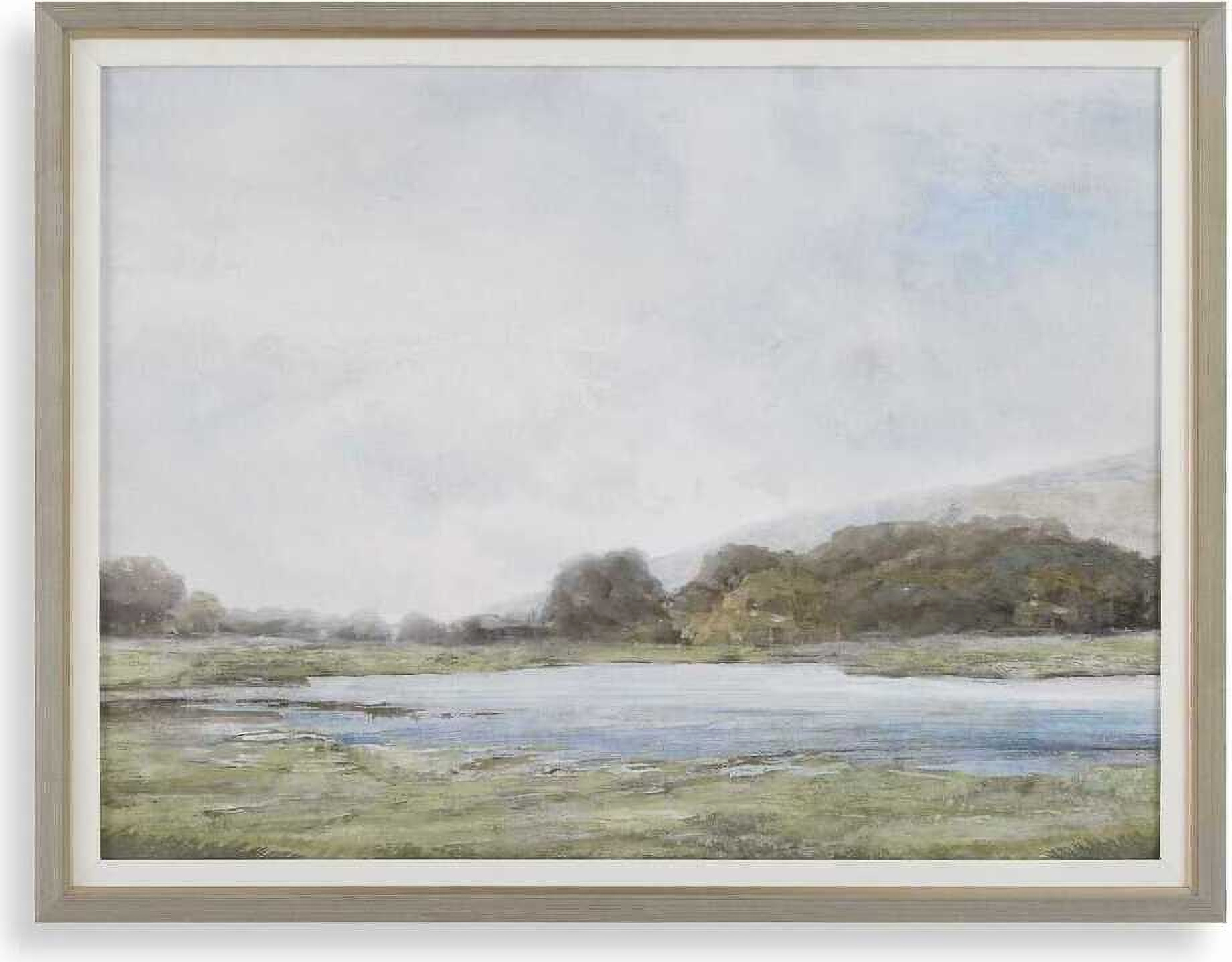 Restful Vista-Awe Landscape Art In Multi by Uttermost | 1StopBedrooms