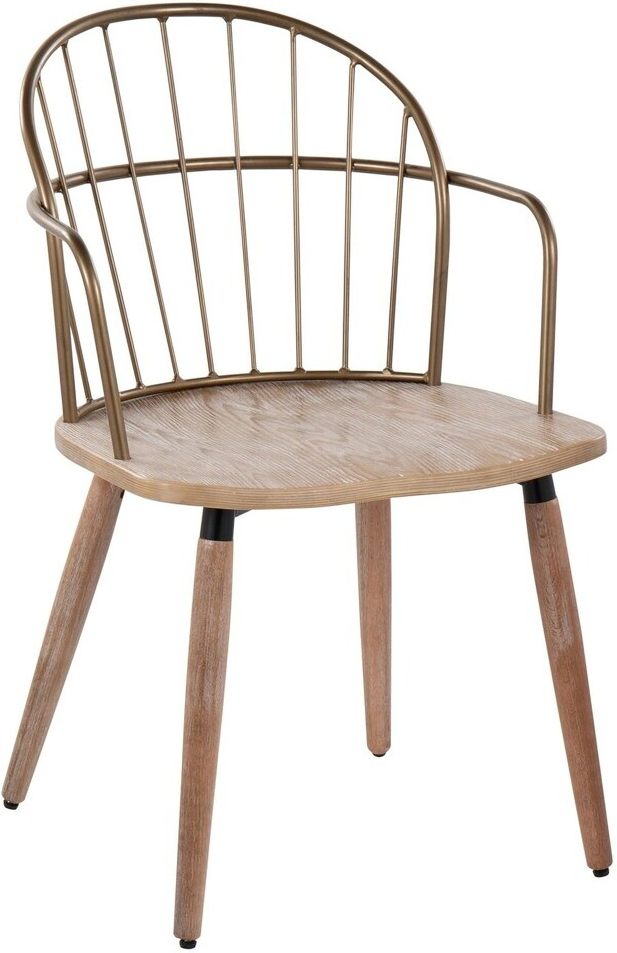 Riley Chair In White Wash by Lumisource | 1StopBedrooms