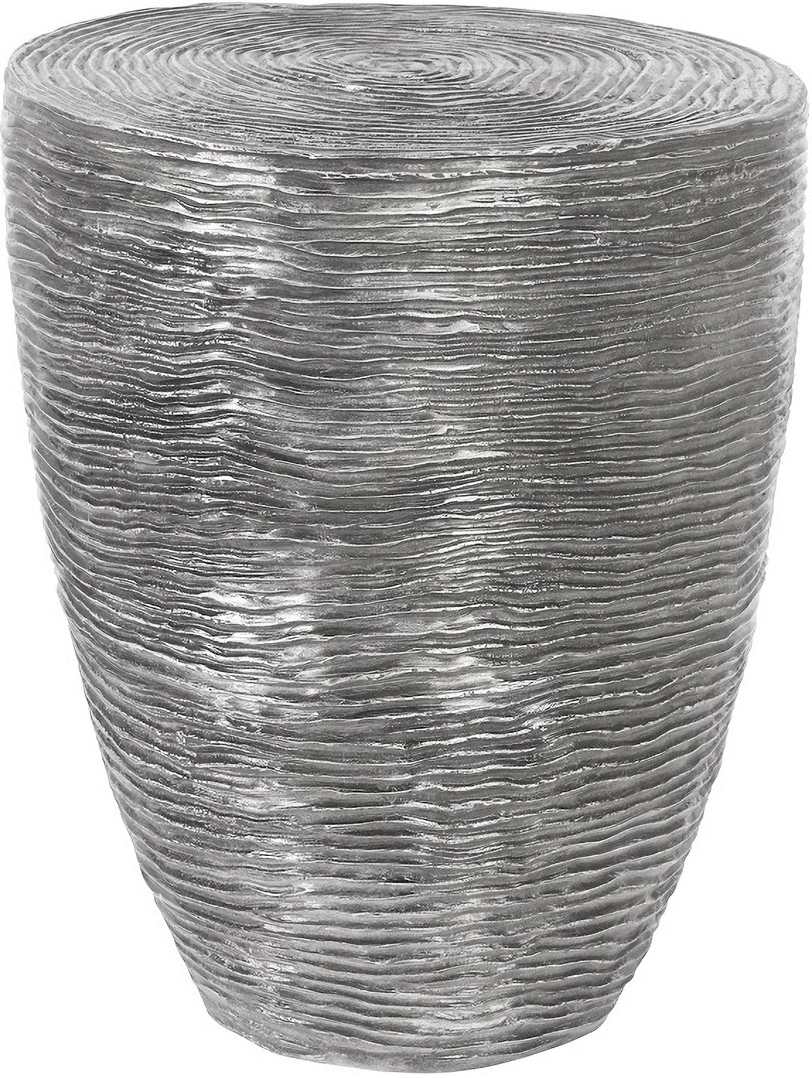 Ripple Side Table In Silver And Black by Phillips Collection ...