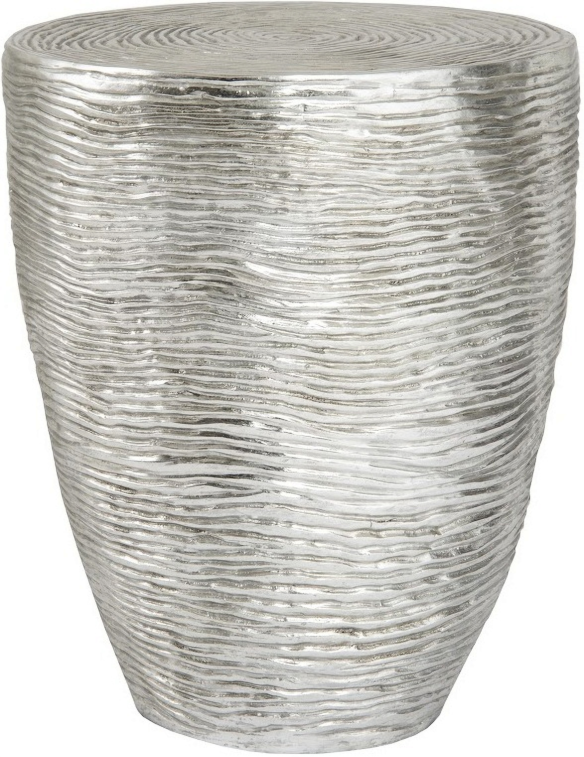 Ripple Side Table In Silver by Phillips Collection | 1StopBedrooms