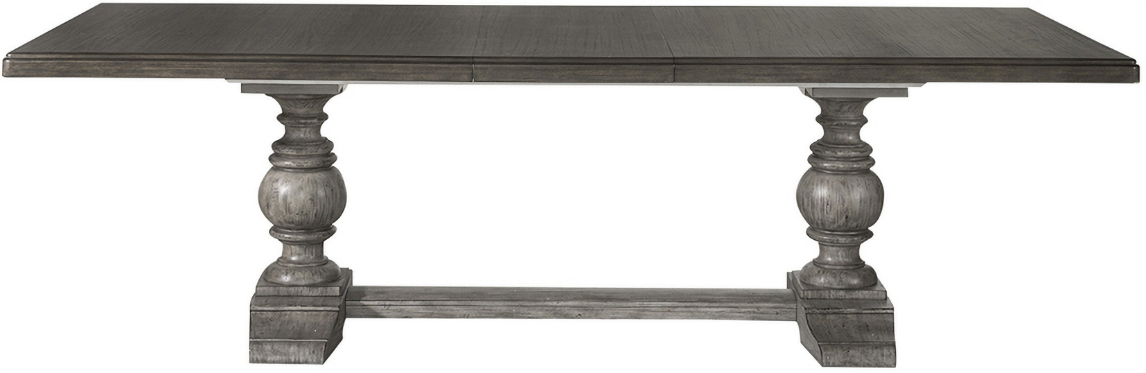 River Place Trestle Table Set In Gray by Liberty | 1StopBedrooms