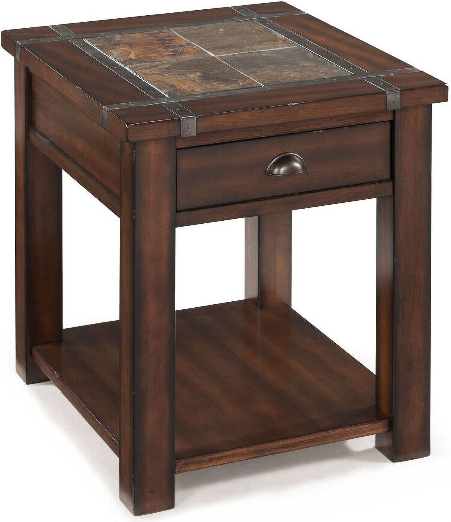 Roanoke Rectangular End Table by Magnussen | 1StopBedrooms