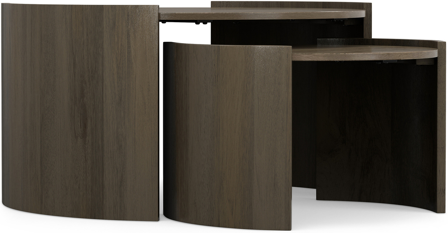Robin Solid Mango Wood 2 Piece Nesting Table In Ash Grey by Simpli Home ...