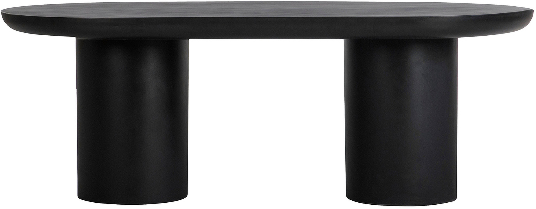 Rocca Dining Table In Black by Moes Home | 1StopBedrooms