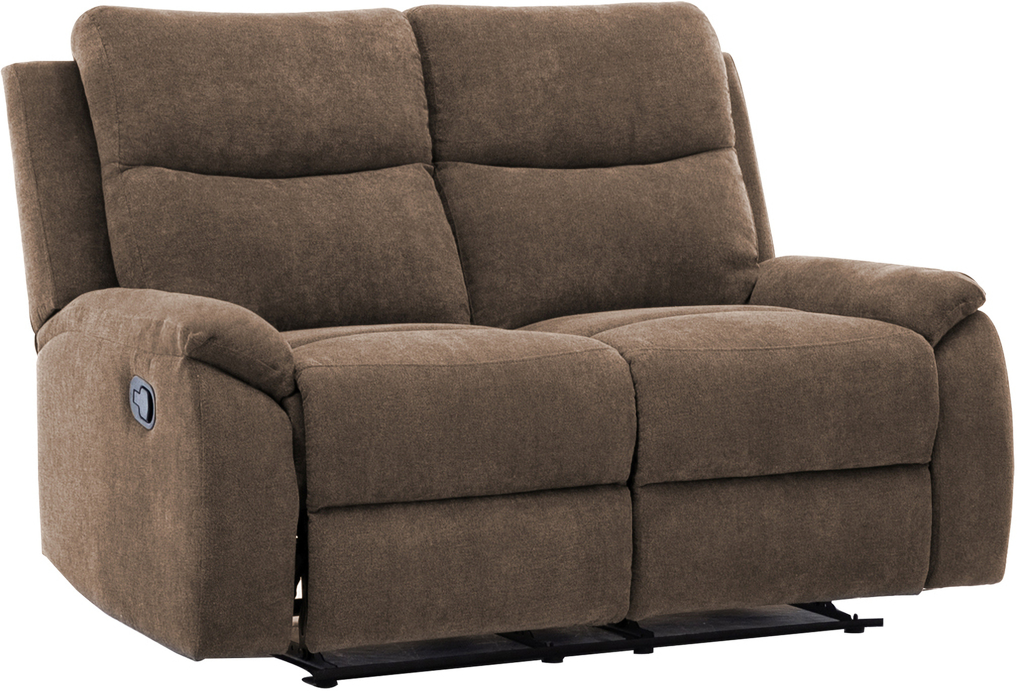 Ronald Faux Leather Reclining Loveseat In Brown by AC Pacific ...