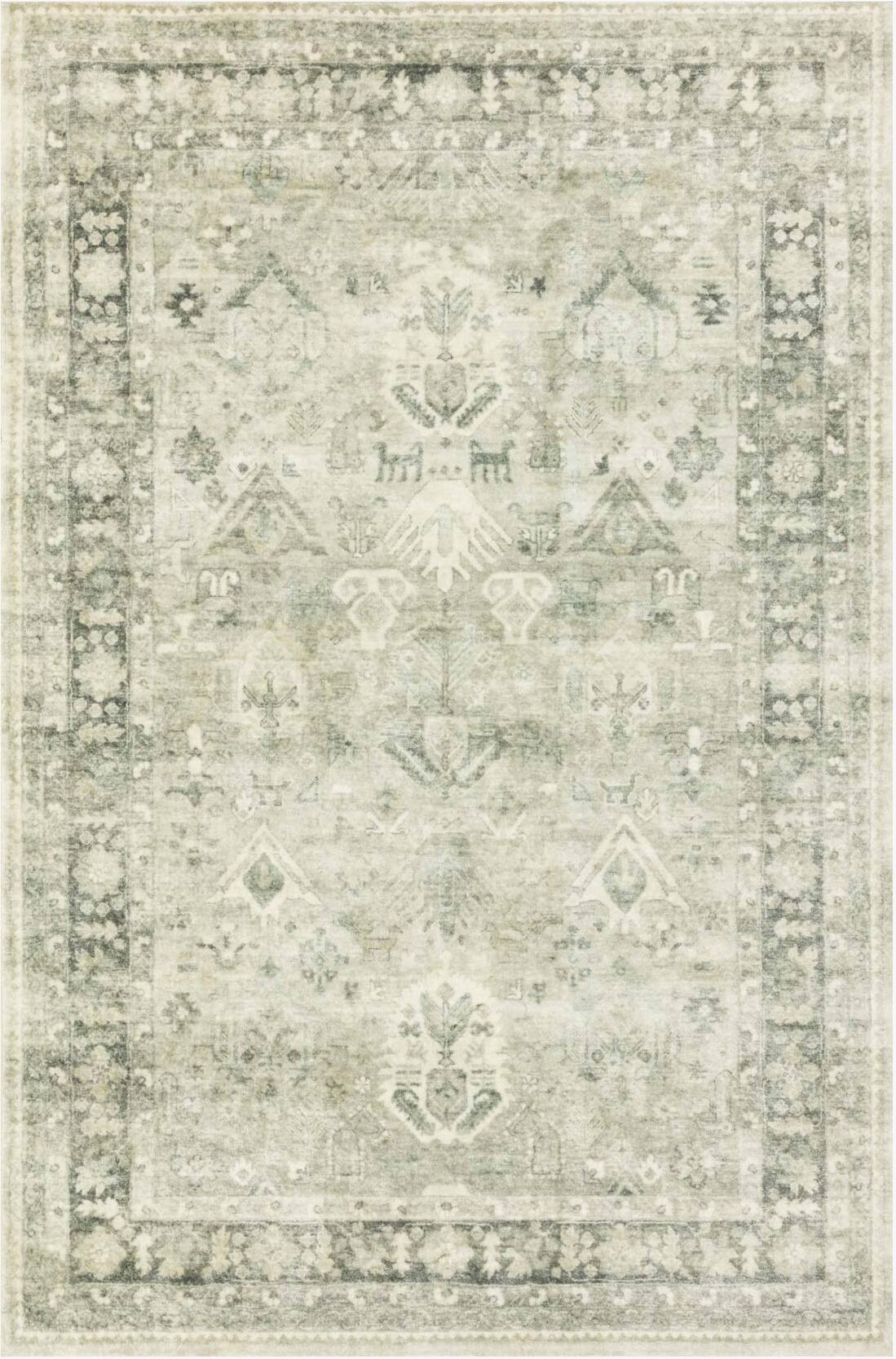 Rosette Steel/Graphite 7'6" x 9'6" Rug by Loloi Rugs | 1StopBedrooms