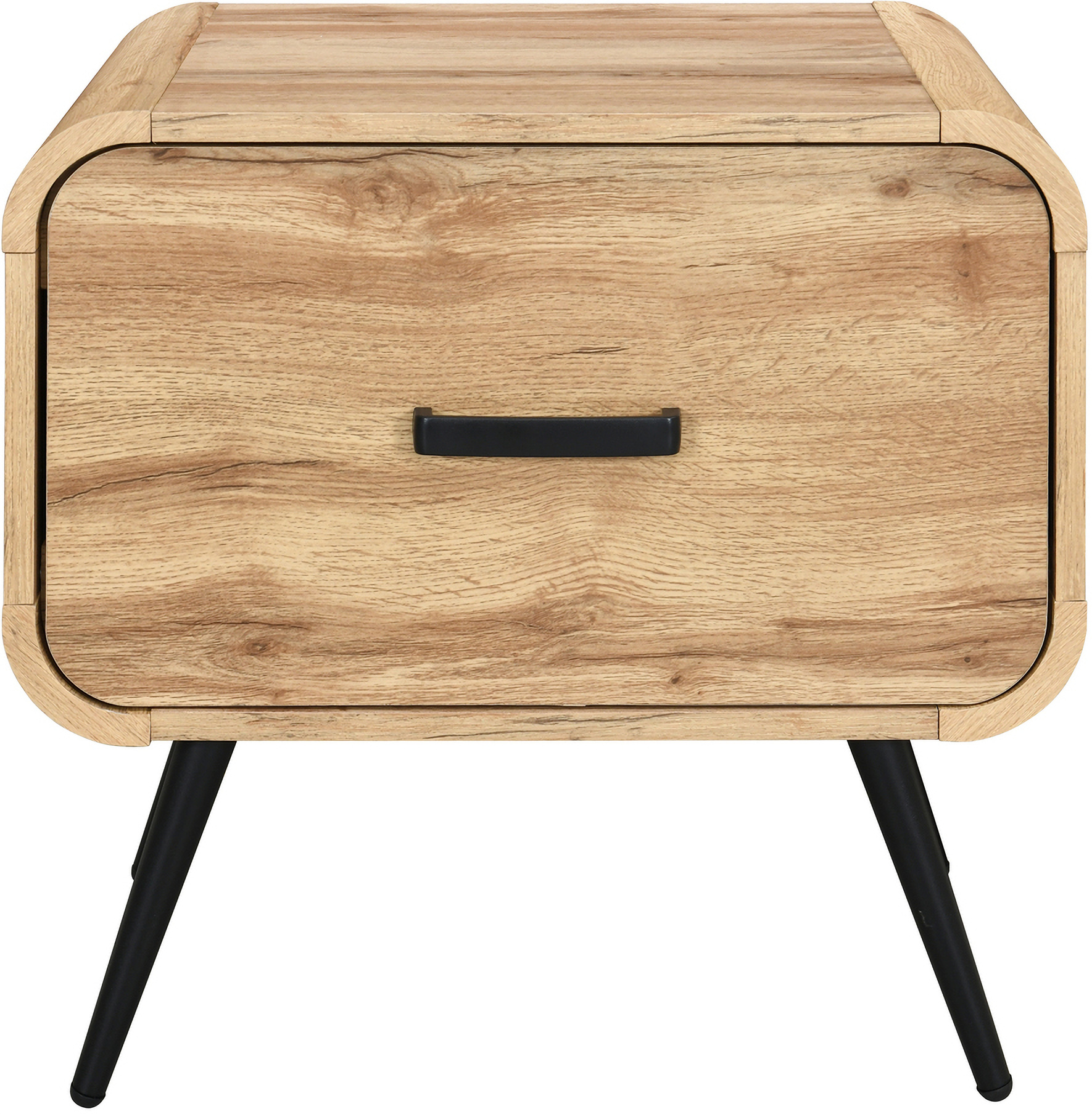 Rowan One Drawer End Table/Bedside Table In Natural by New Classic ...