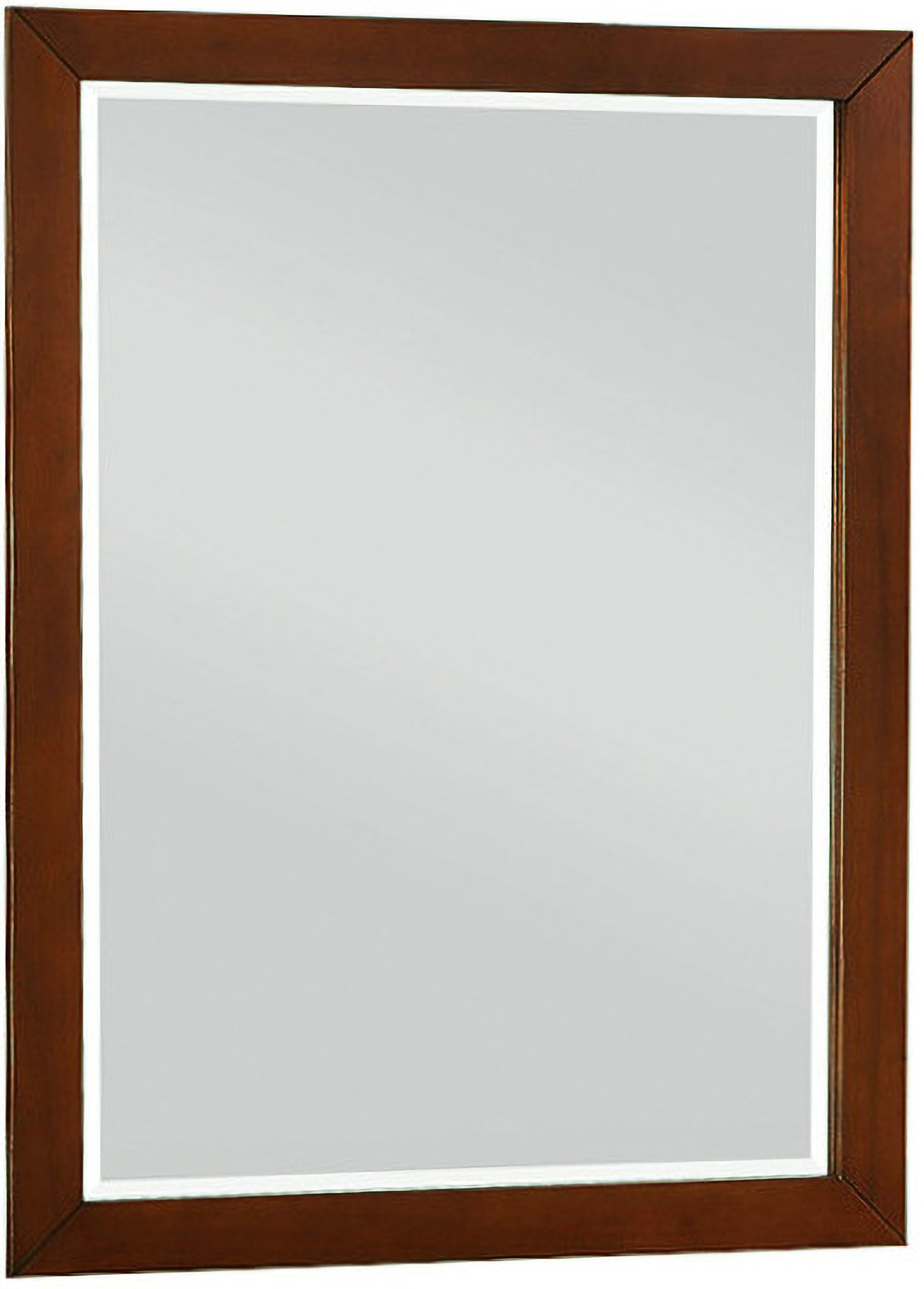 Rowe Dark Cherry Mirror by Homelegance | 1StopBedrooms