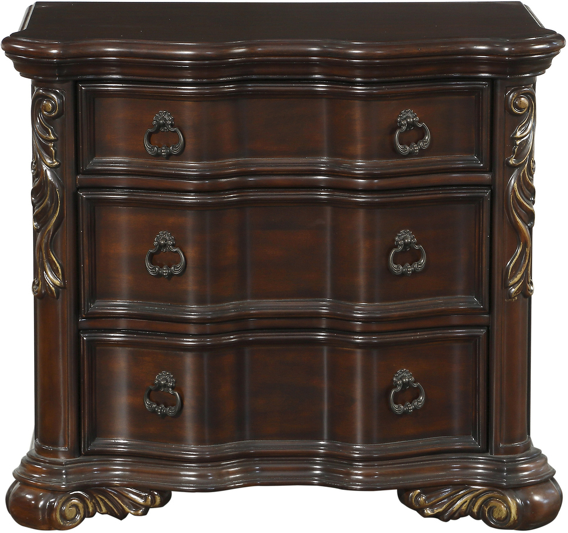 Royal Highlands Rich Cherry Night Stand by Homelegance | 1StopBedrooms