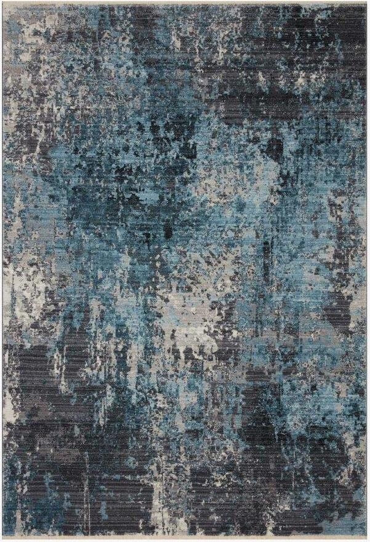 Samra Charcoal/Sky 7'10" x 10' Rug by Loloi Rugs | 1StopBedrooms