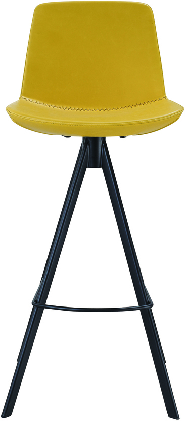 Sandy-C Yellow Counter Height Bar Stool by Bellini Modern Living ...