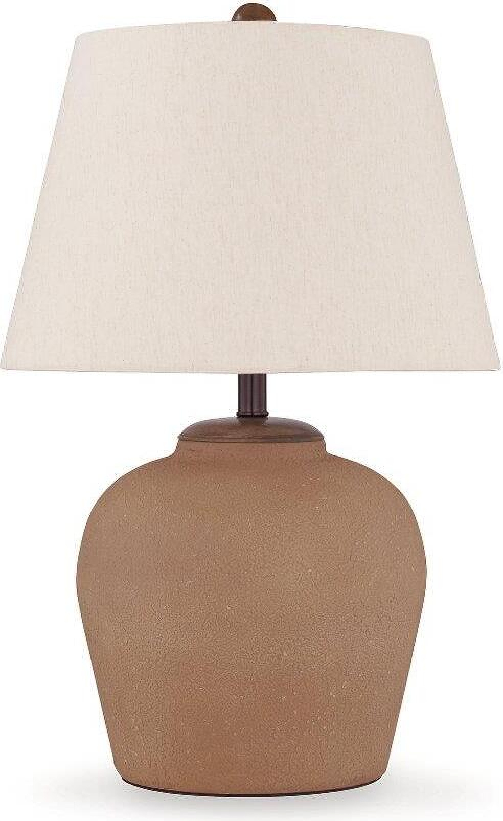 Scantor Table Lamp In Rust by Ashley Furniture | 1StopBedrooms