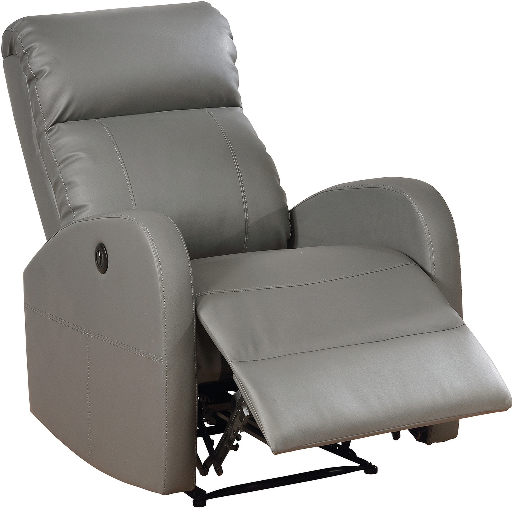 Sean Small Power Reading Recliner In Grey by AC Pacific | 1StopBedrooms