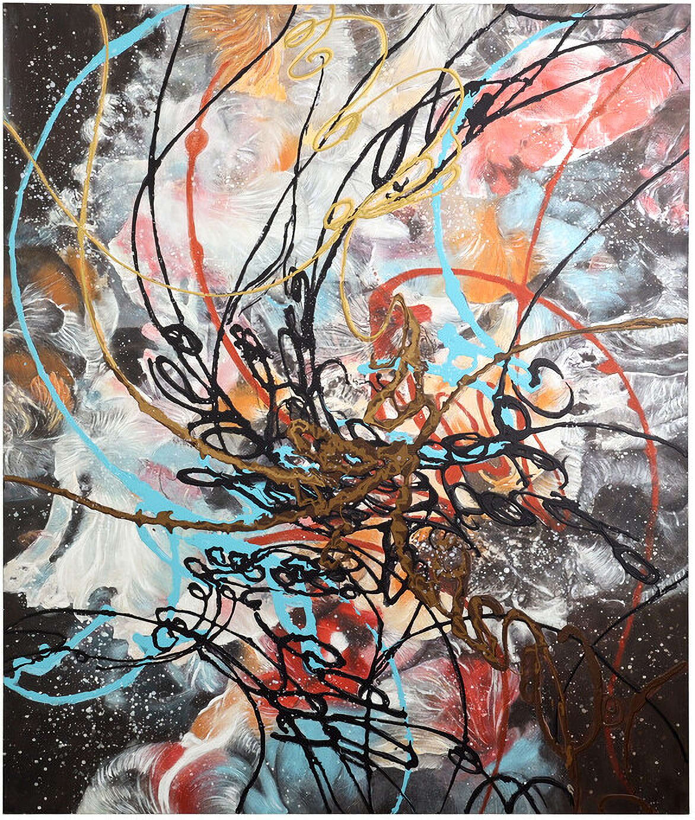 Seba Wall Art In Multicolor by Yosemite Home Decor | 1StopBedrooms