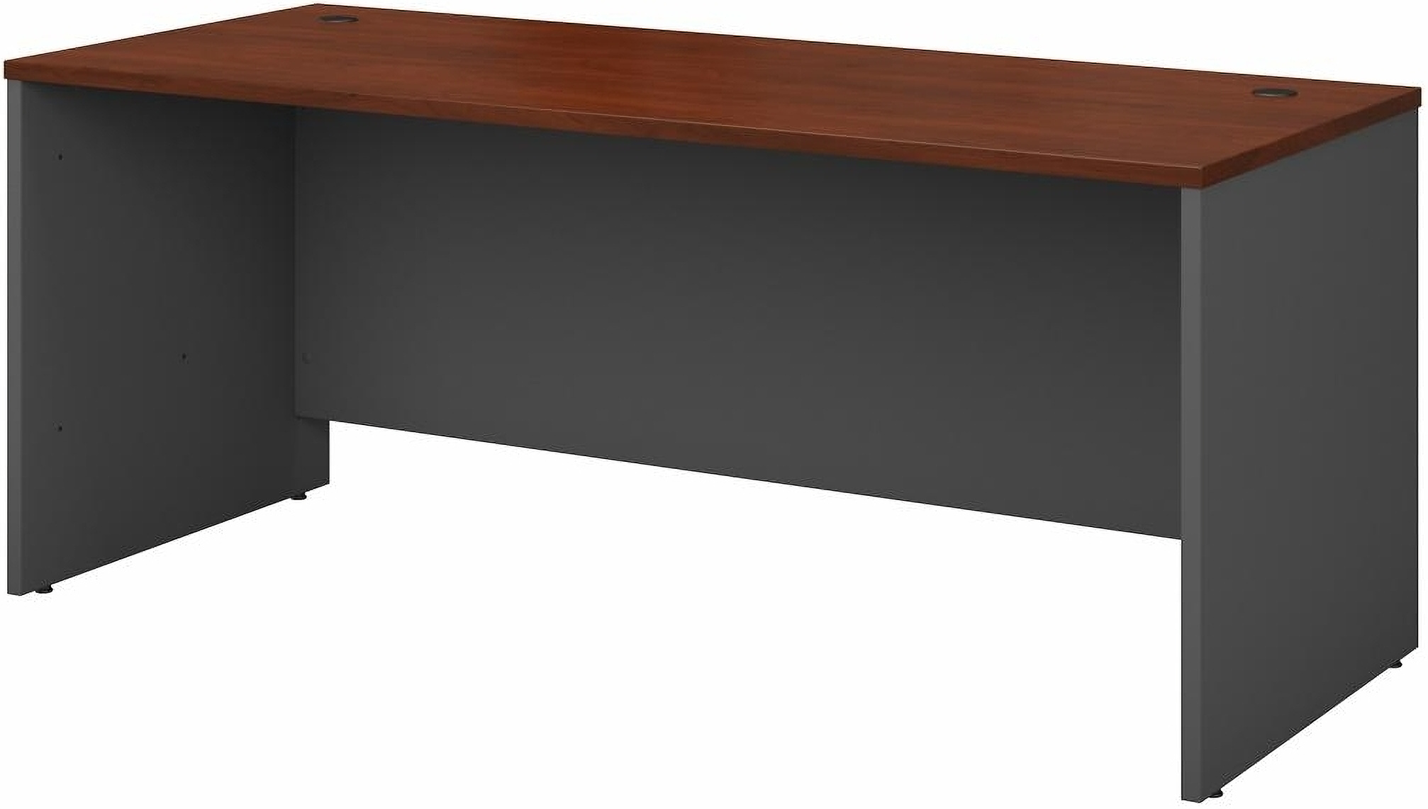 Series C Hansen Cherry 72 Inch Desk Shell by Bush Furniture | 1StopBedrooms