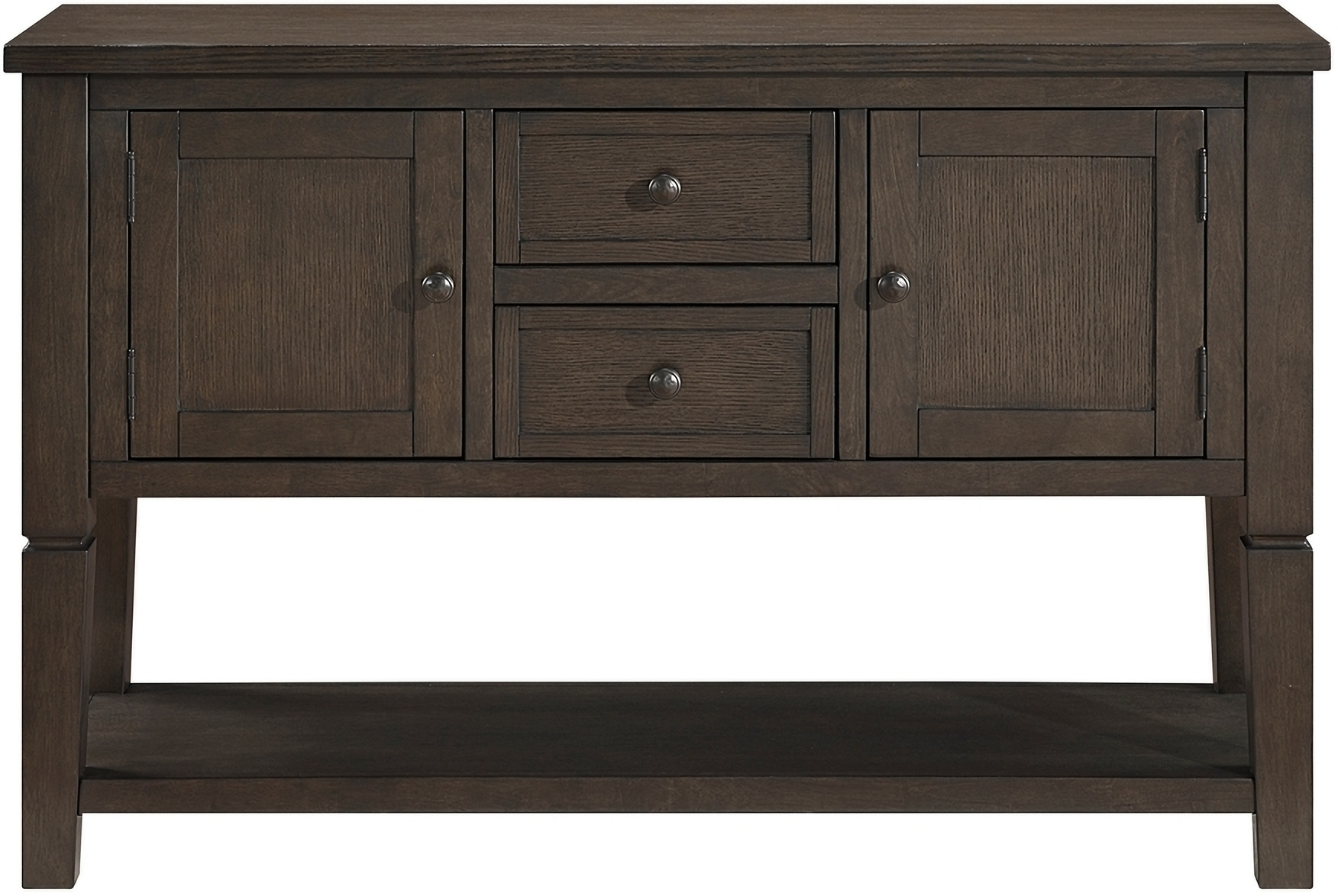 Victoria Server In Brown by Homelegance | 1StopBedrooms