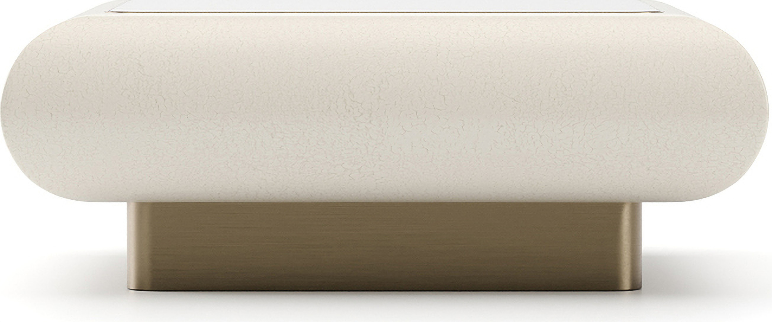 Seta Square Cocktail Table In Cream by Caracole | 1StopBedrooms