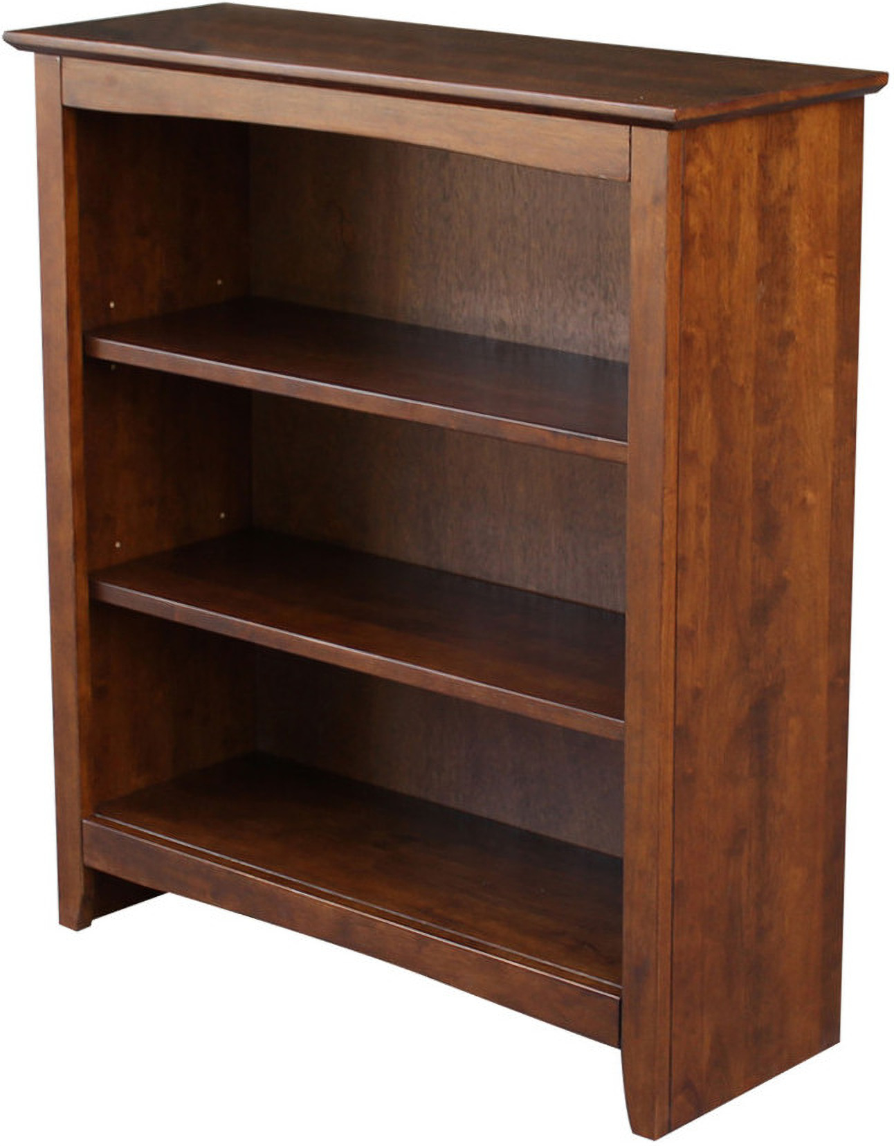 Shaker Solid Wood 36 Inch Bookcase In Espresso by International ...