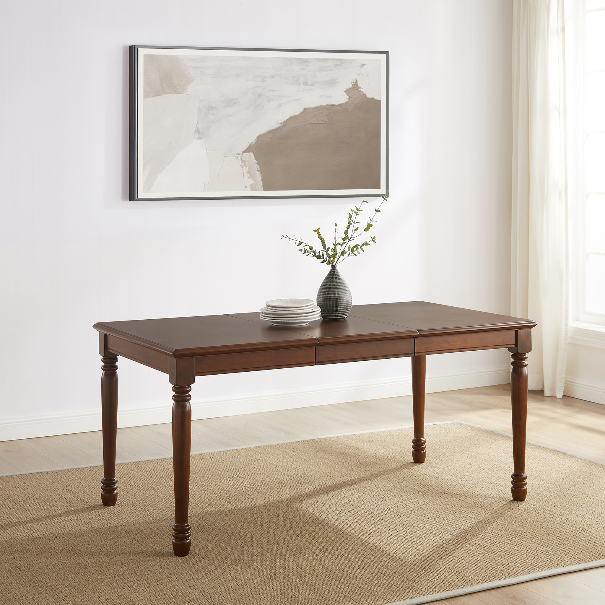Shelby Dining Table In Dark Cherry by Crosley Brands | 1StopBedrooms
