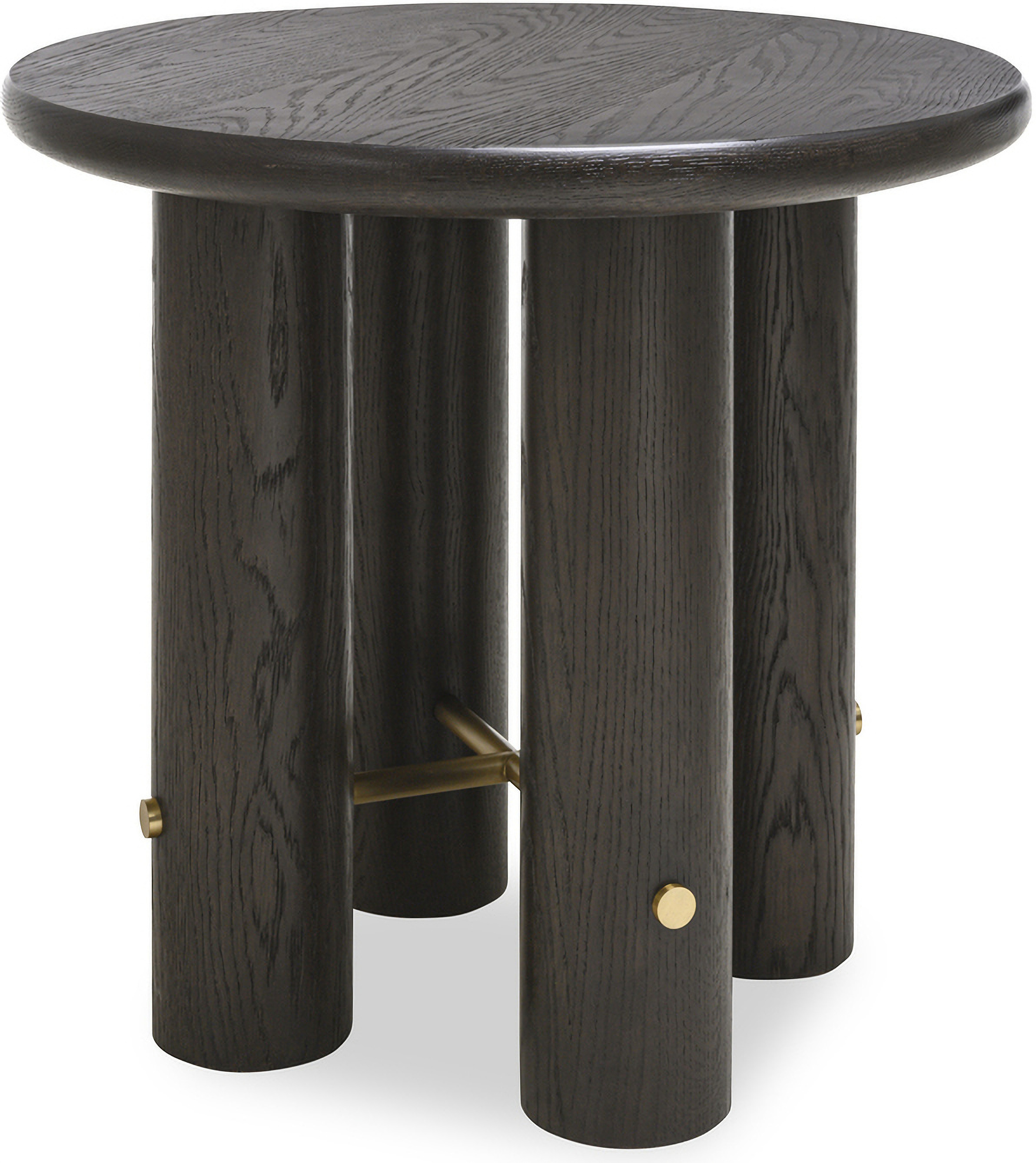 26 Inch Round Side Table In Mocha by Century Furniture | 1StopBedrooms
