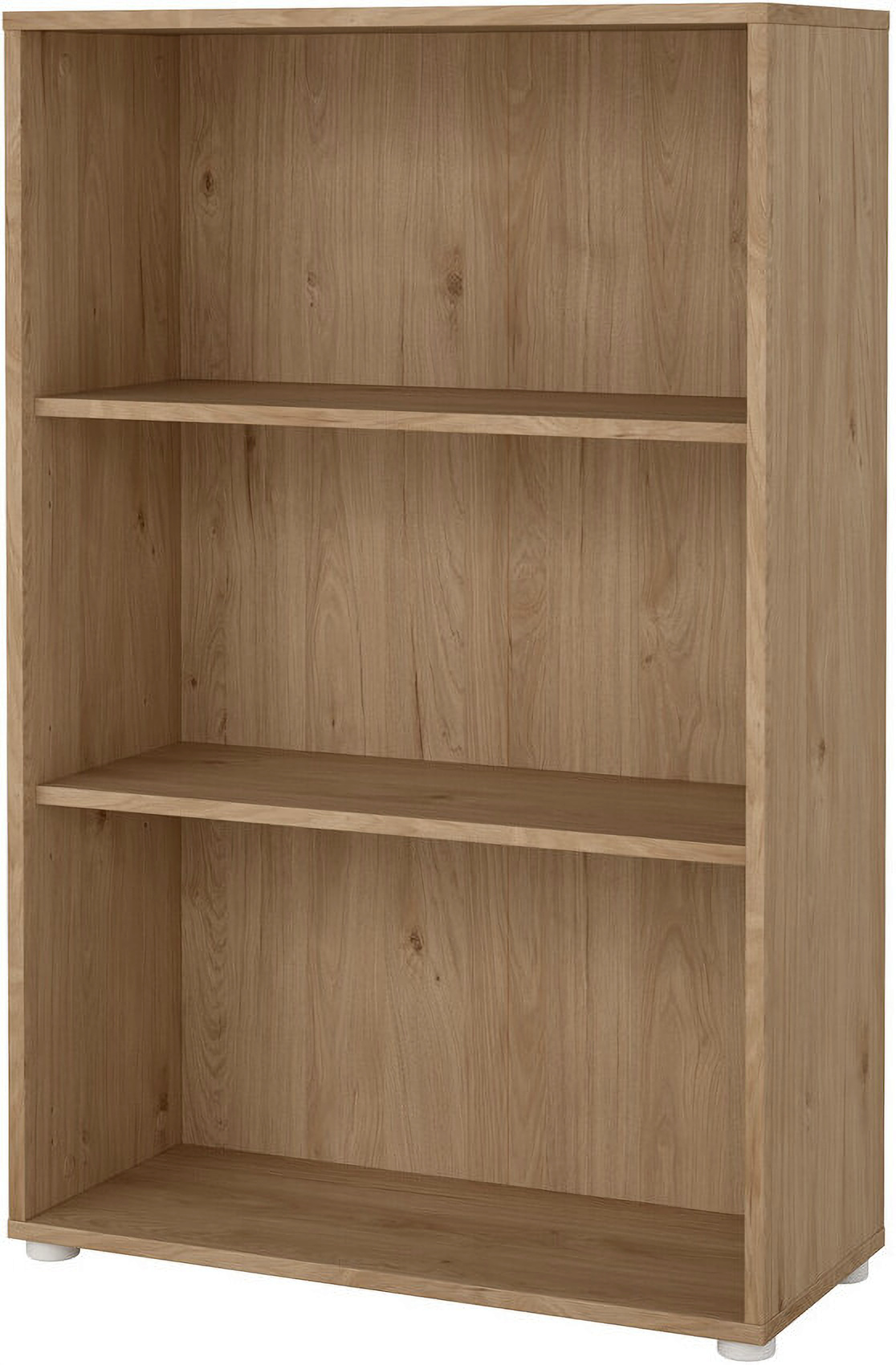 Sign Adjustable 3 Shelf Bookcase Open Storage Home Office Bookshelf In ...