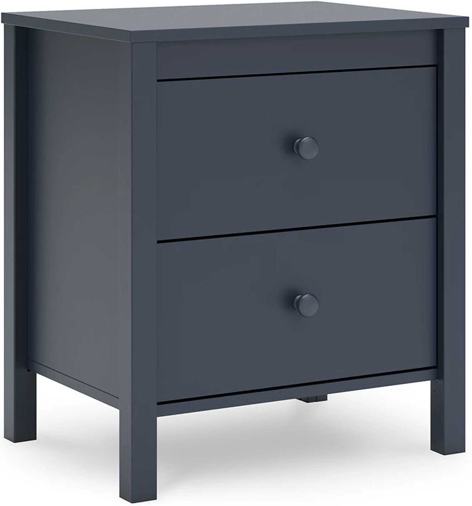 Simmenfort Nightstand In Navy Blue by Ashley Furniture | 1StopBedrooms