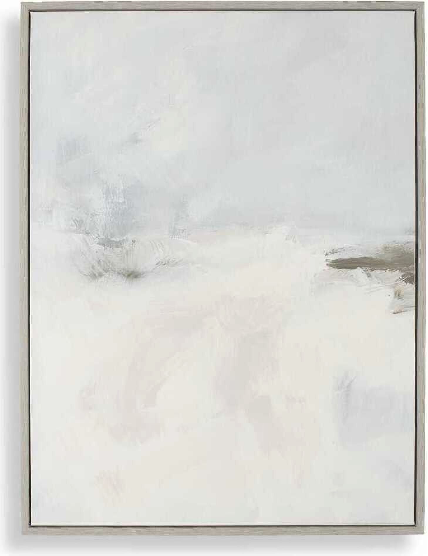 Simple Serenity Framed Abstract Art In Brown and Gray by Uttermost ...