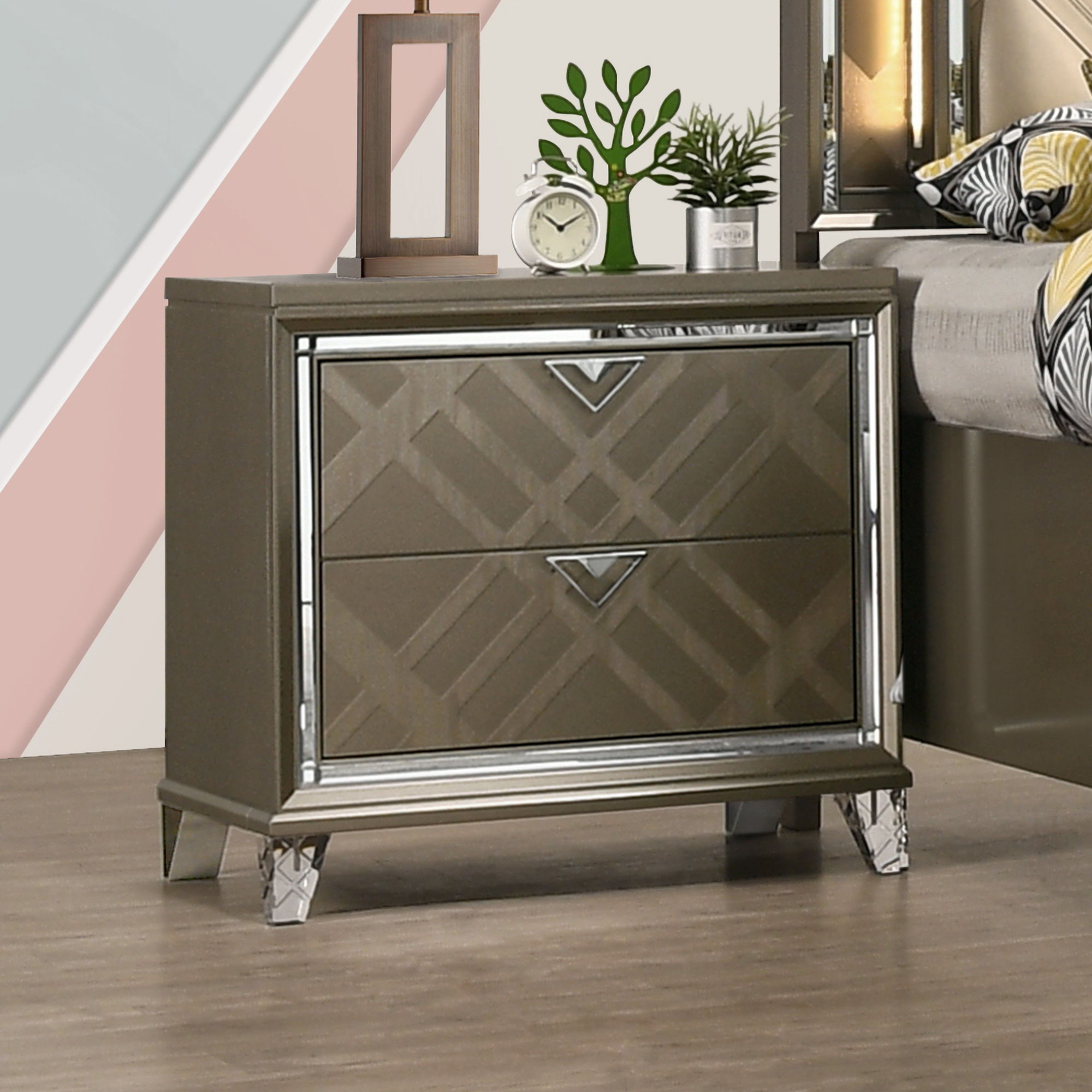 Skylar Nightstand by ACME | 1StopBedrooms