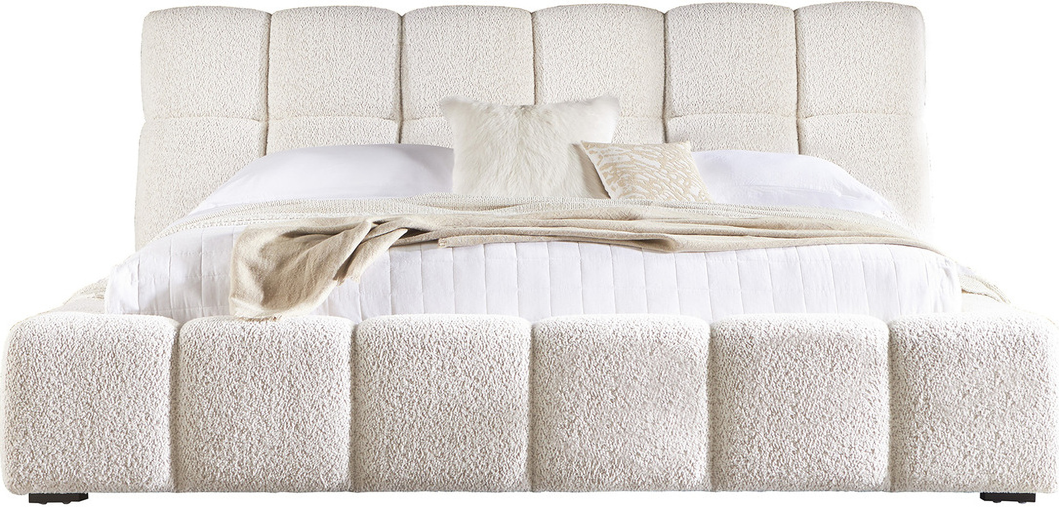 Sleep Escape Queen Upholstered Bed In Light Brown by Parker House ...