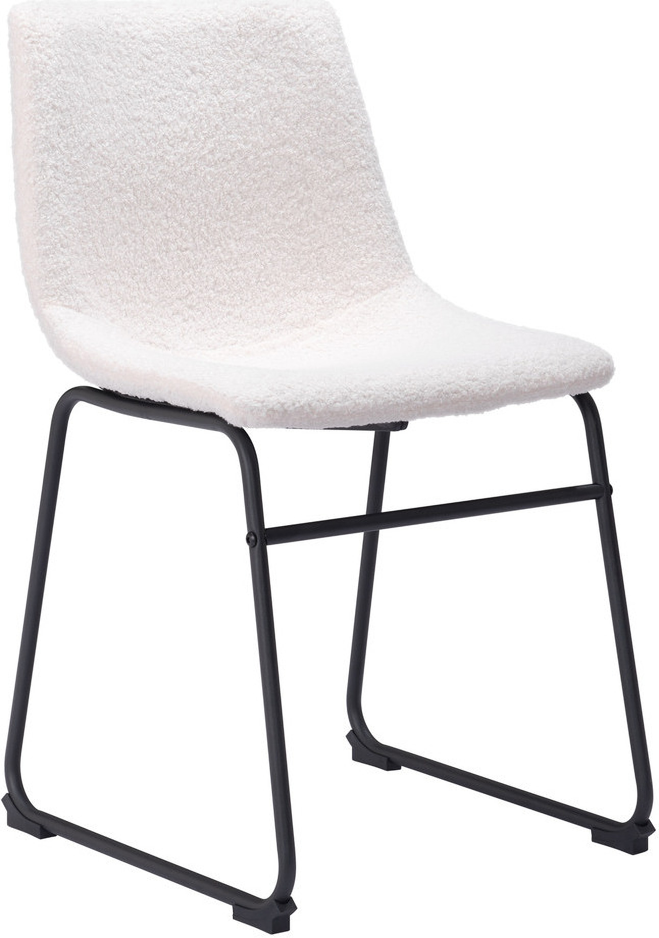 Smart Dining Chair Set of 2 In Ivory by Zuo Modern | 1StopBedrooms