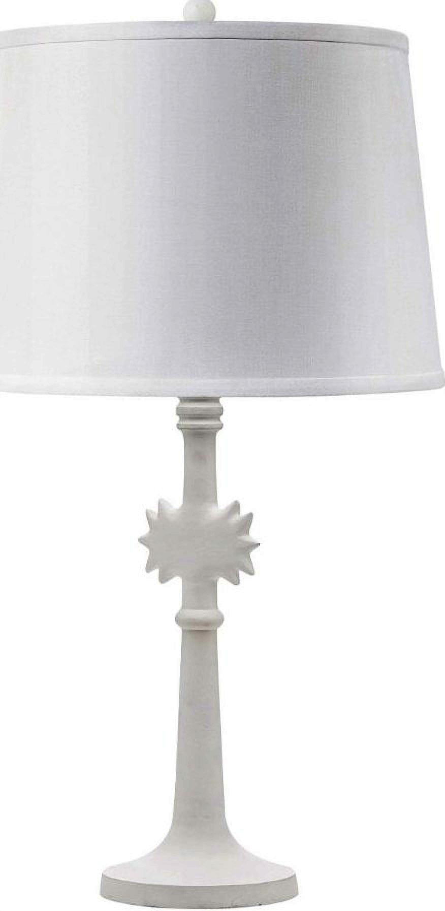 Sol Lamp Without Shade In Plaster White by Villa & House | 1StopBedrooms