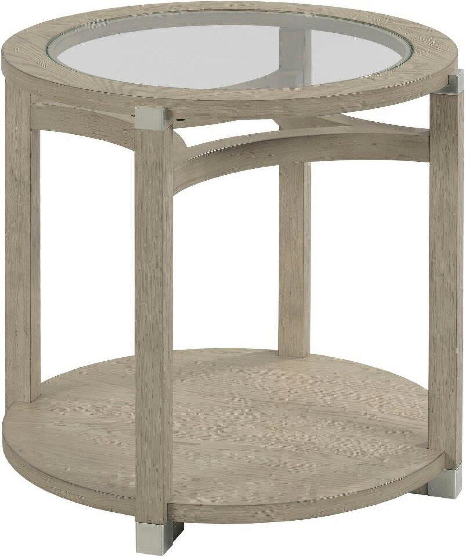 Solstice Round End Table by Hammary | 1StopBedrooms