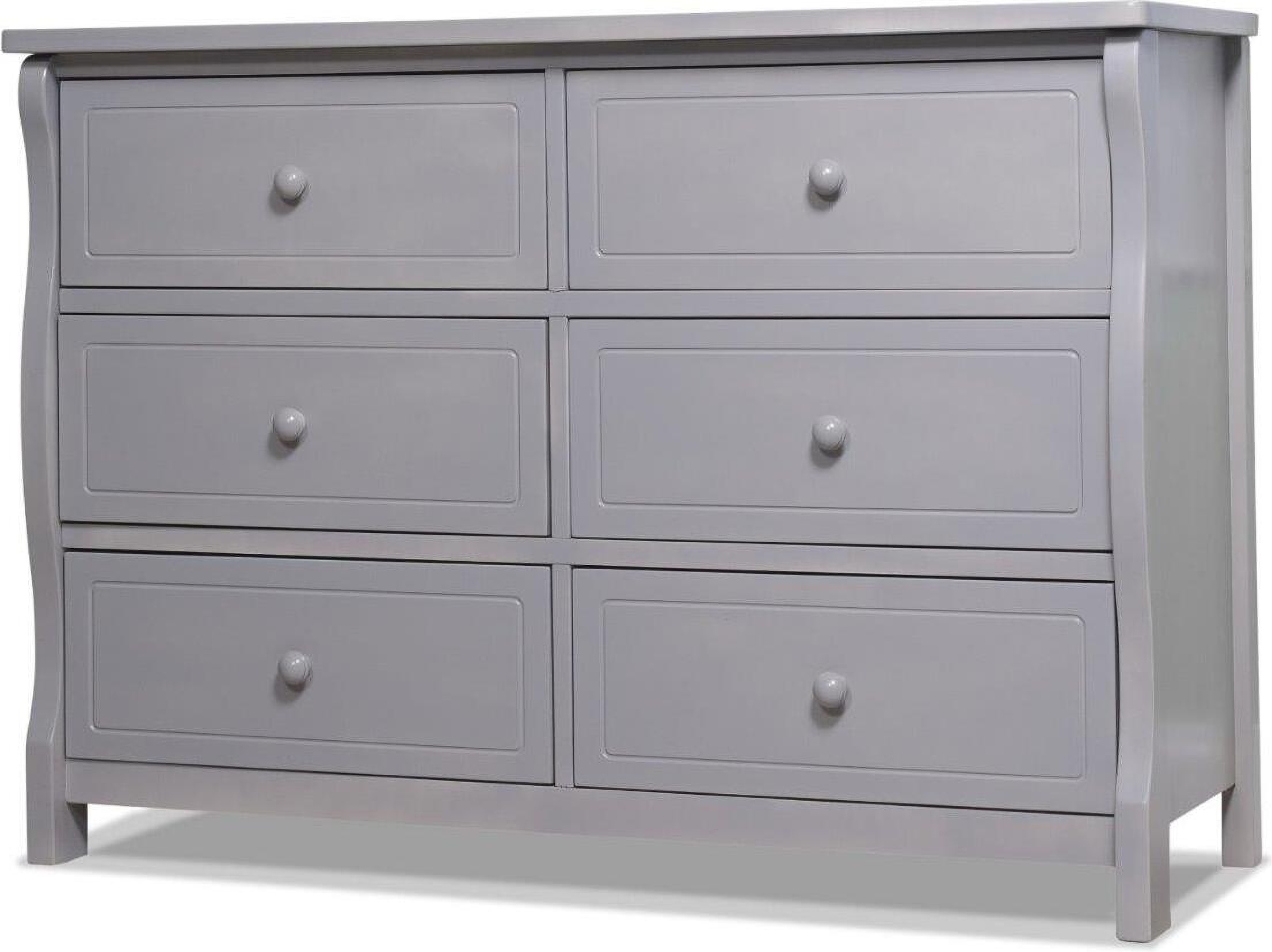 Sorelle Princeton Elite Double Dresser In Weathered Gray by Sorelle ...