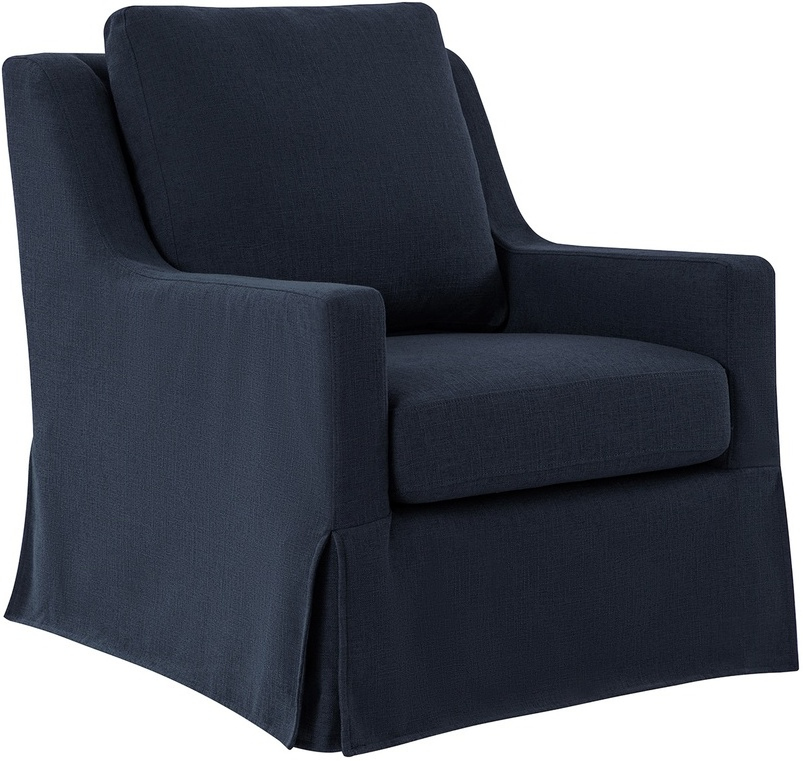 Stan Swivel Chair In Navy by Karat Home | 1StopBedrooms