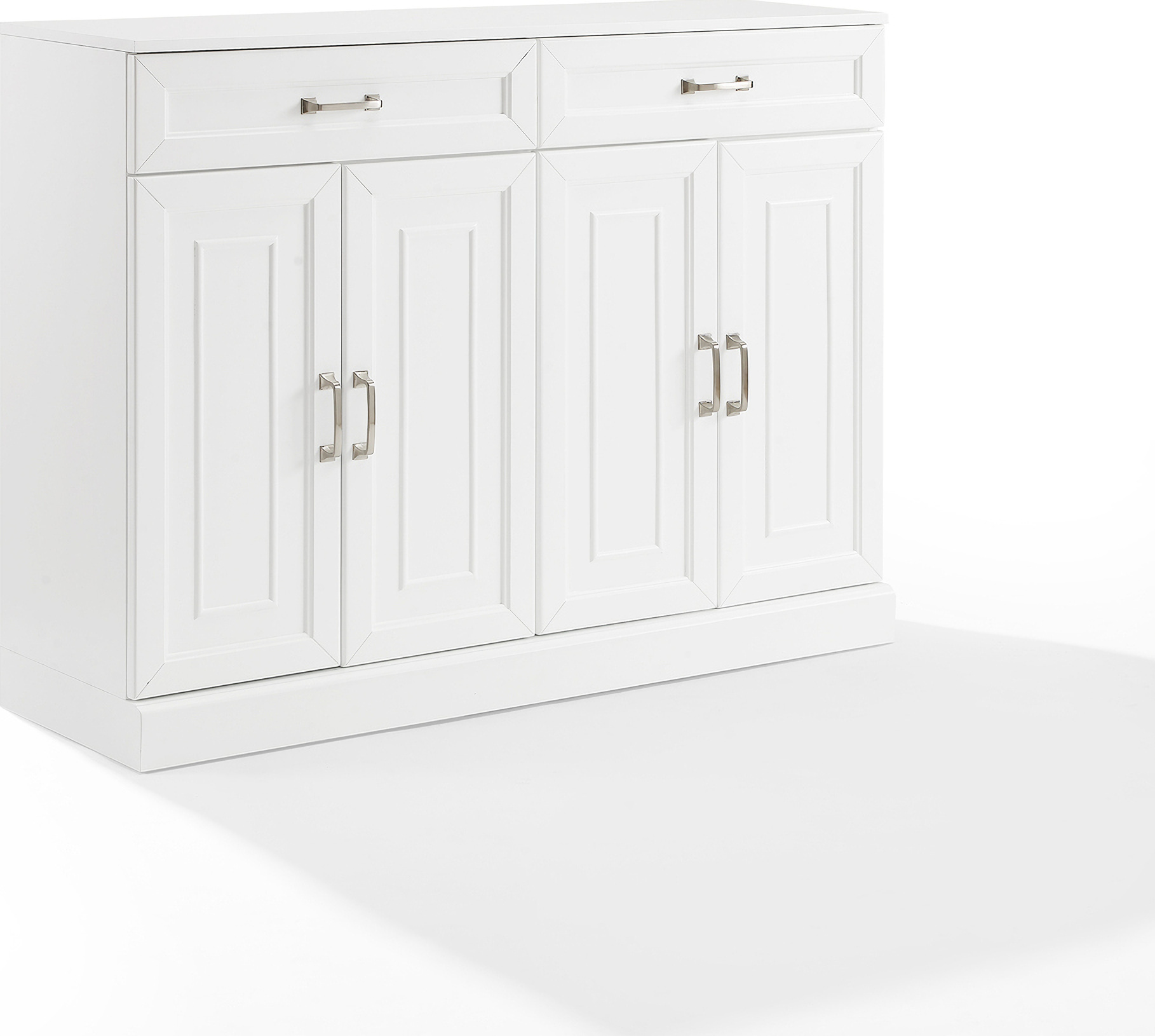 Stanton Sideboard In White by Crosley Brands | 1StopBedrooms