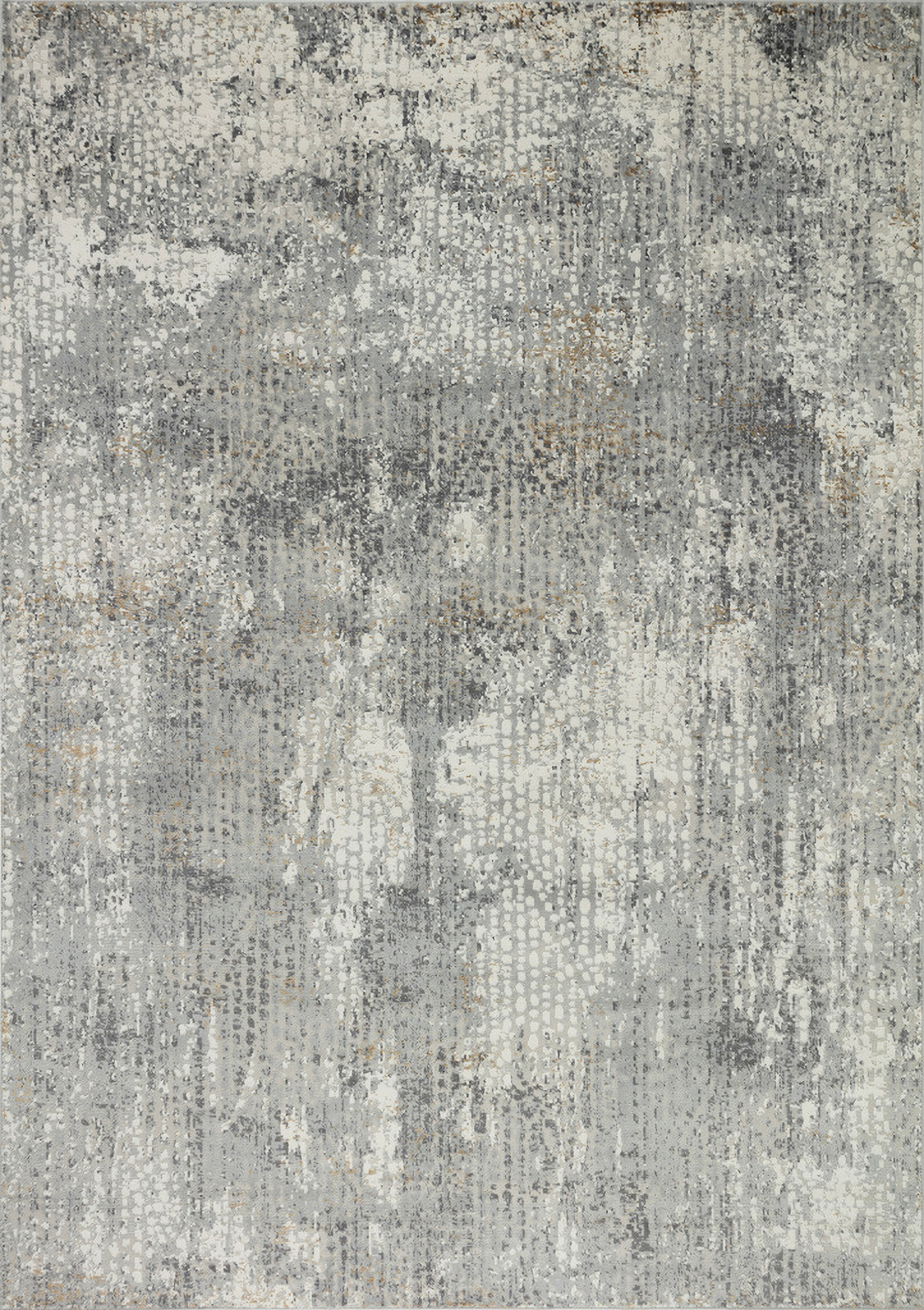 Stella Design Power Loom 3' x 5' Area Rug In Light Grey by Pasargad ...